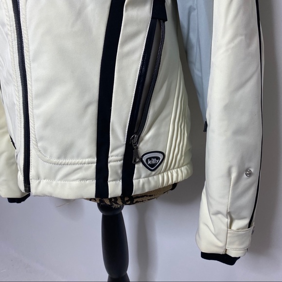 Killy | Jackets & Coats | Killy Sport Ski Jacket Cream White Black Gray ...